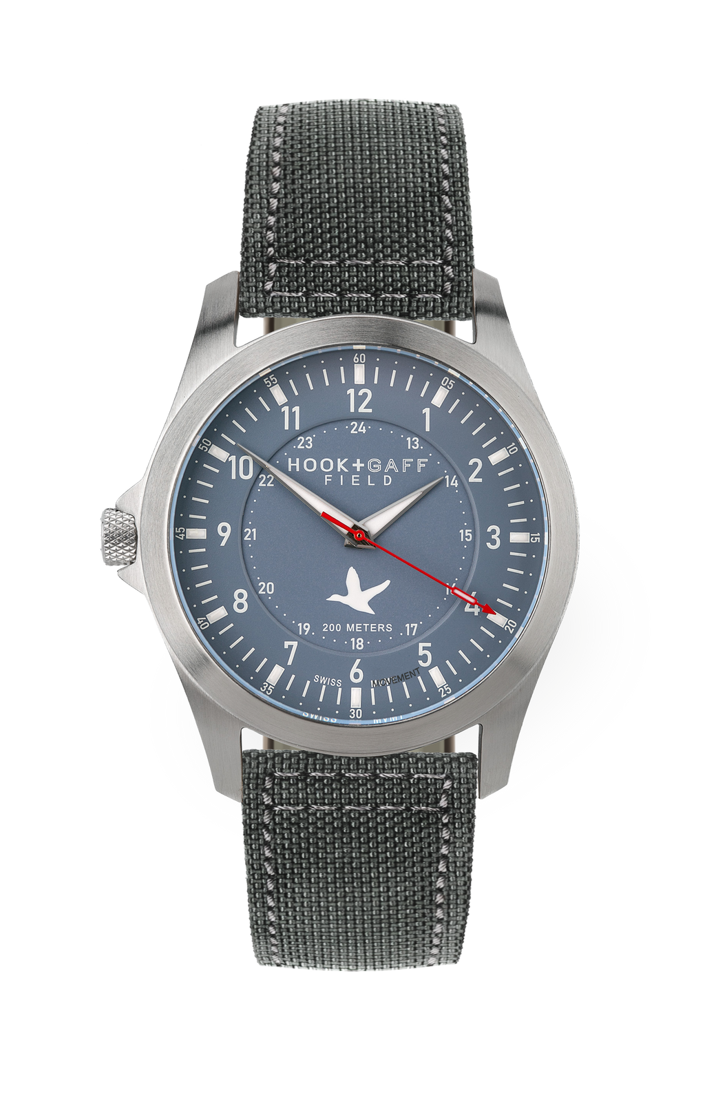 Field Watch - Gray Blue Dial