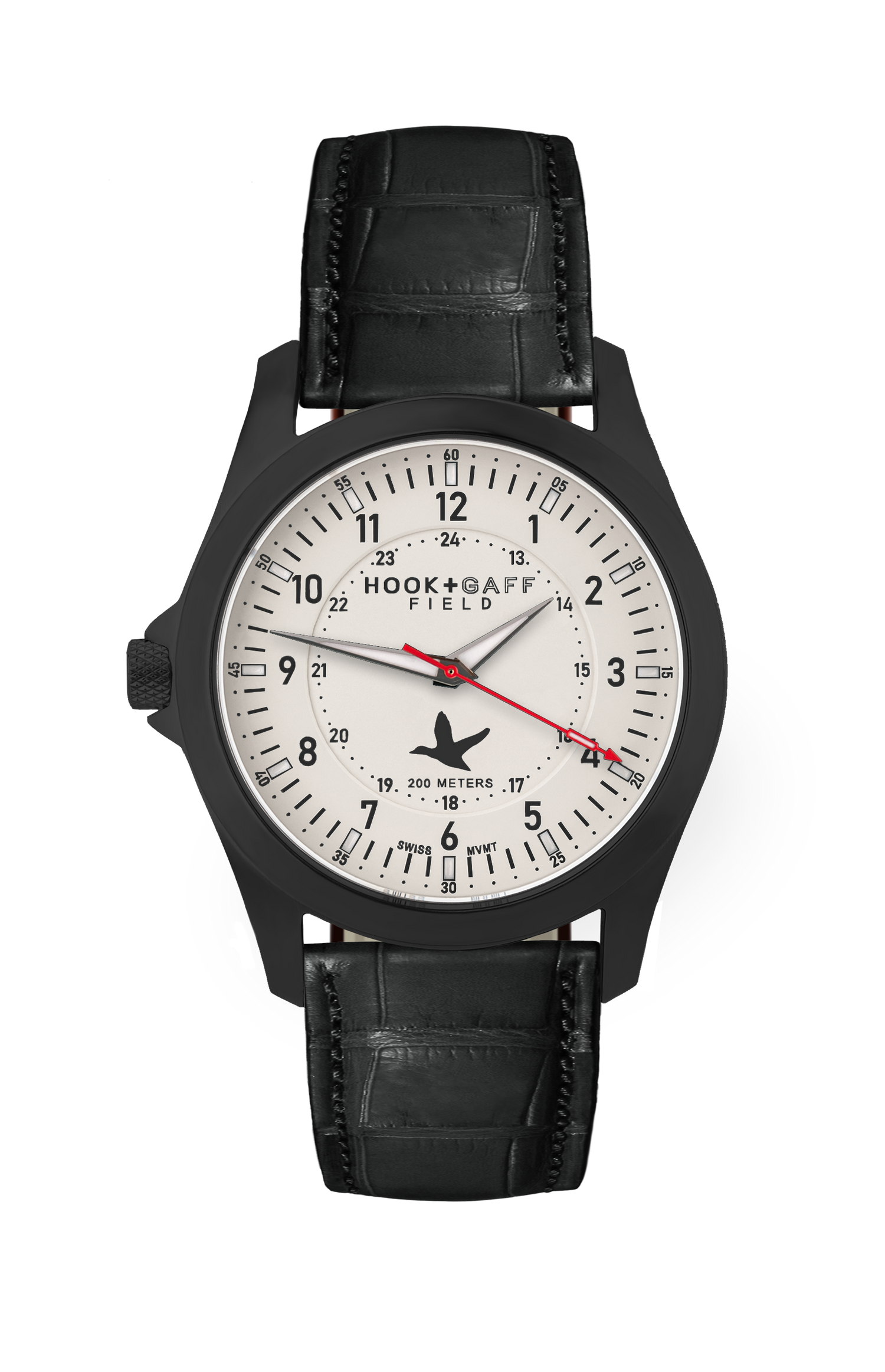 Field Watch Black PVD - White Dial