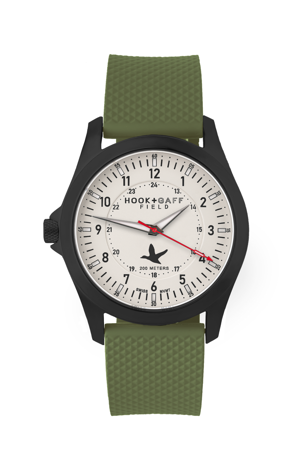 Field Watch Black PVD - White Dial