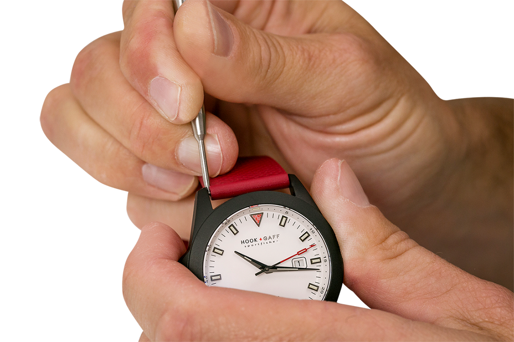 22mm Rubber Dive Strap | Italian Rubber Watch Strap | Hook+Gaff