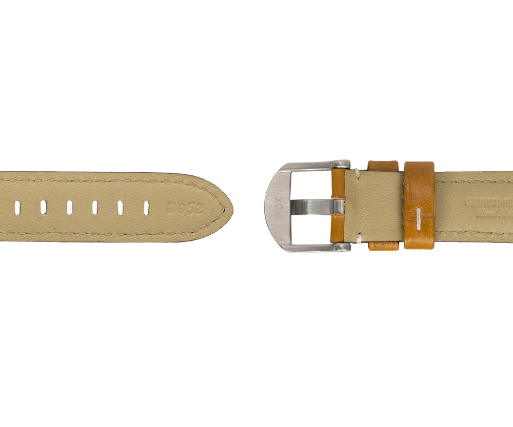 Light Brown Leather Watch Strap