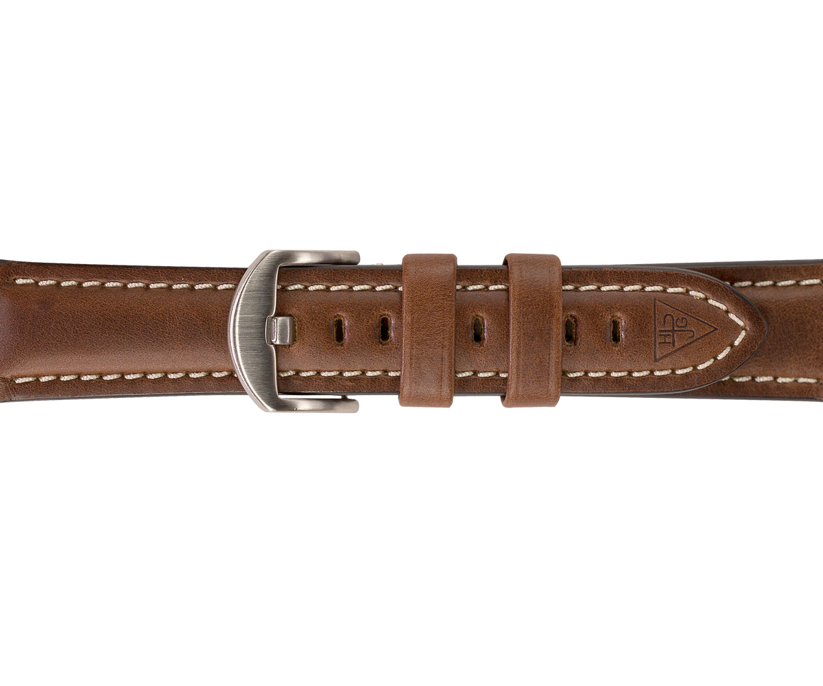 Light Brown Leather Watch Strap